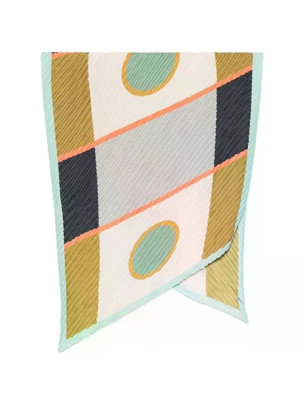MULTITUDES BAGS Multitudes Afrodite Pleated Scarf - Neutrals