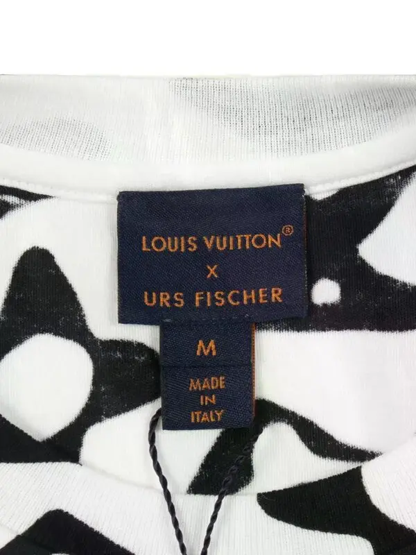 LOUIS VUITTON X Urs Fischer Monogram Print T-shirt