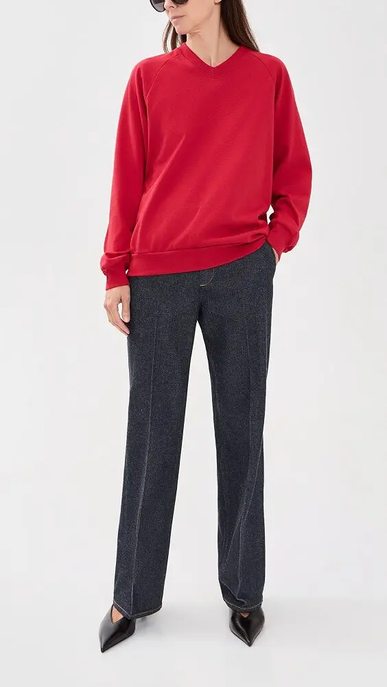 Tibi Indigo Denim Pat Petite Trouser Jeans