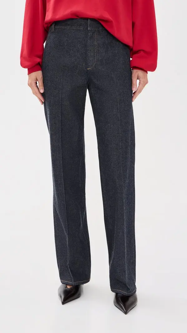 Tibi Petite Denim Trousers