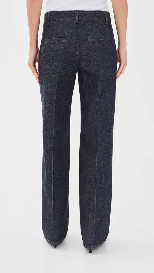 Tibi Petite Denim Trousers