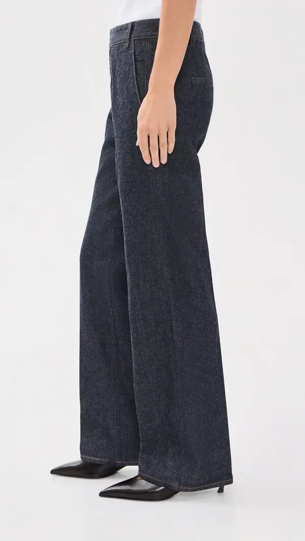 Tibi Petite Denim Trousers