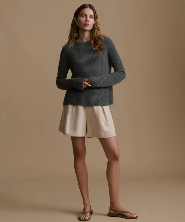 Jenni Kayne Cashmere Fisherman Sweater