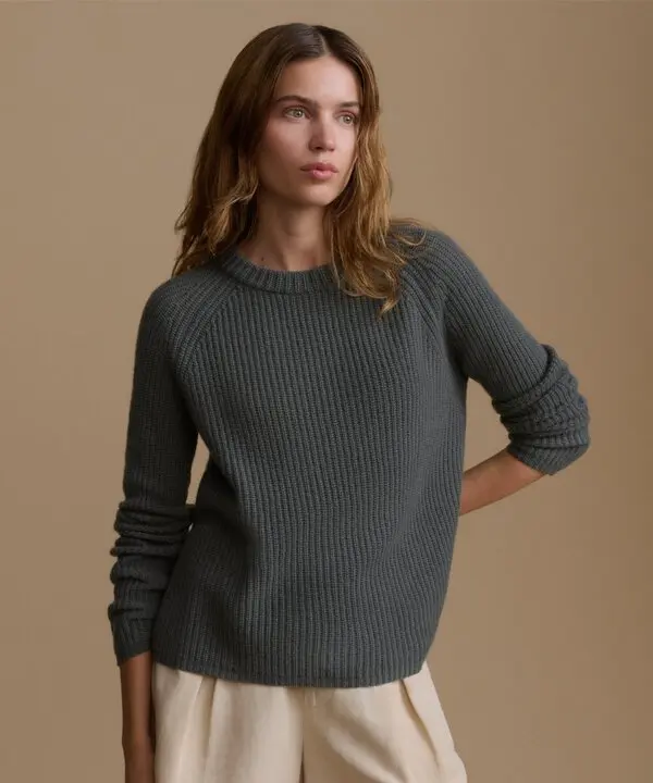 Jenni Kayne Cashmere Fisherman Sweater