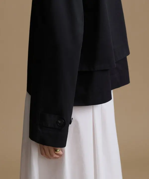 Jenni Kayne Selma Cropped Jacket - Black