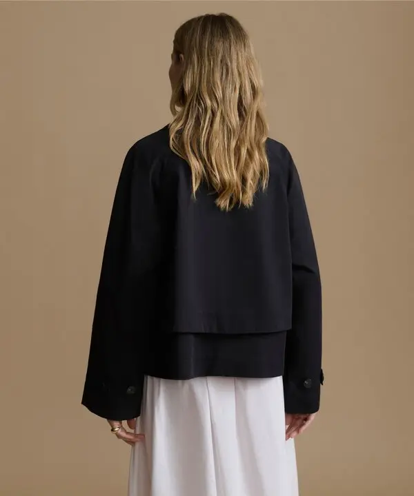 Jenni Kayne Selma Cropped Jacket - Black