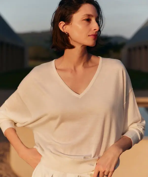 Jenni Kayne Dree V-neck Sweater