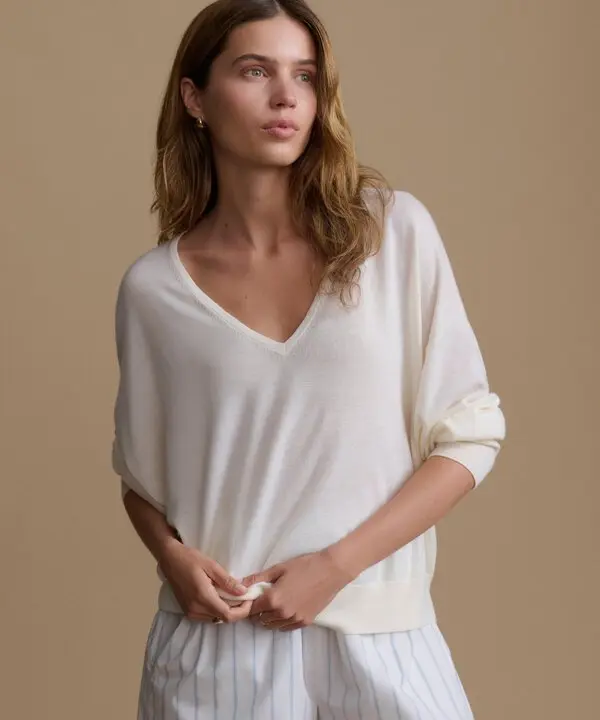Jenni Kayne Dree V-neck Sweater