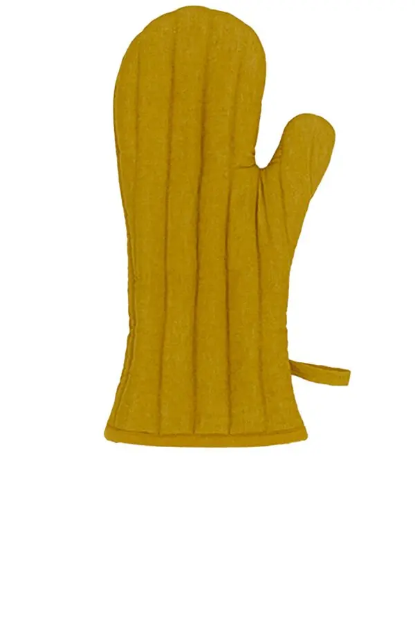 HAWKINS NEW YORK Simple Linen Oven Mitt - Mustard