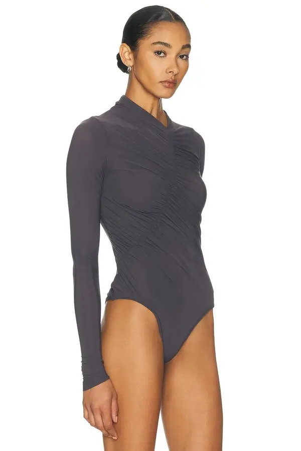 AGOLDE Lupin Bodysuit - Carob