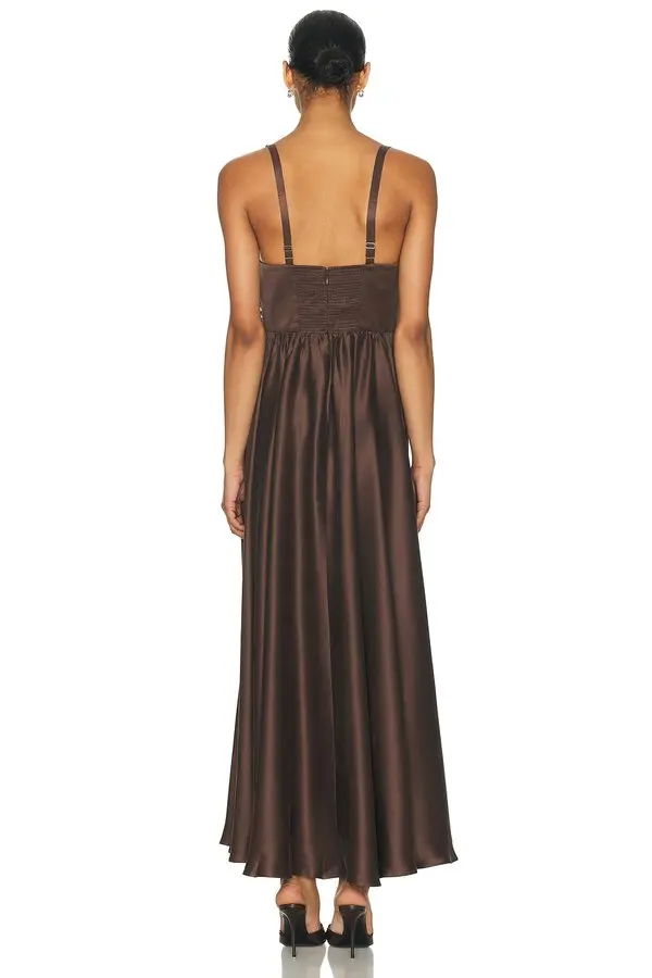 Zimmermann Draped Maxi Dress