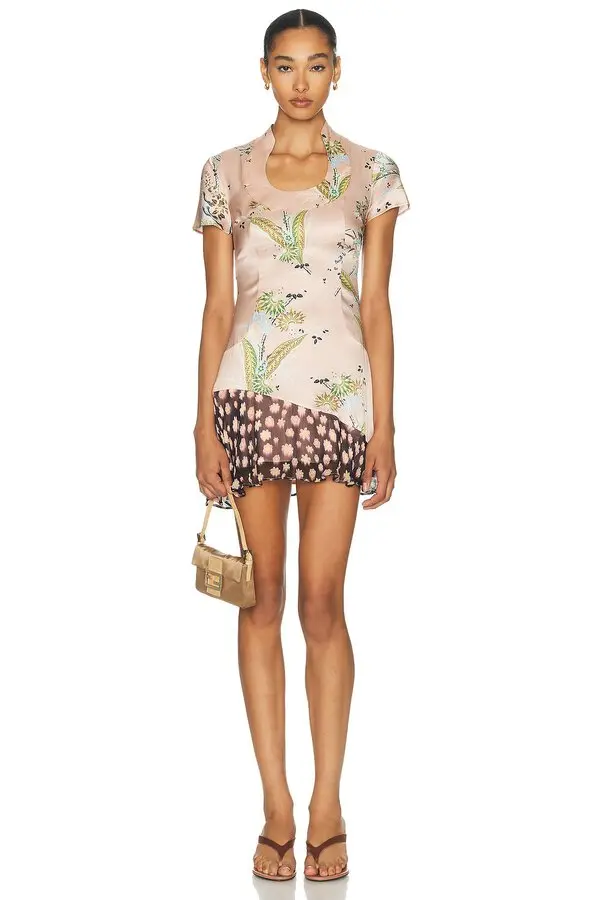 Staud Rae Silk Dress