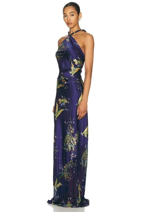 Staud Charli Silk Dress