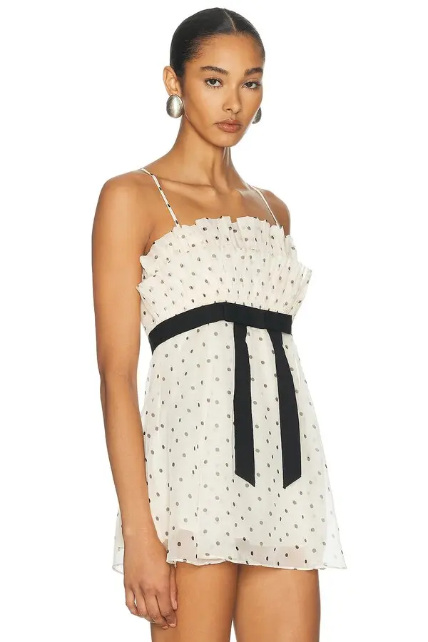 Zimmermann Pleated Frill Cami Top