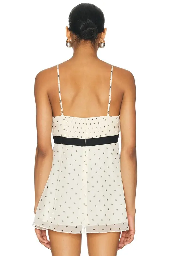 Zimmermann Pleated Frill Cami Top