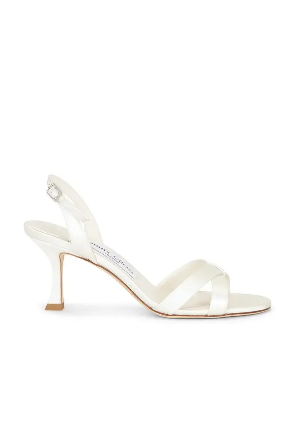 JIMMY CHOO Elsy Satin 70 Sandal