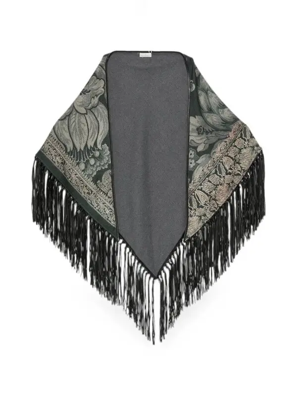 PIERRE-LOUIS MASCIA Shawl Fringed "pancake