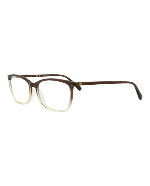 Gucci Square Eyeglasses007gg0548o - Brown/brown (gg0548o/30008221
