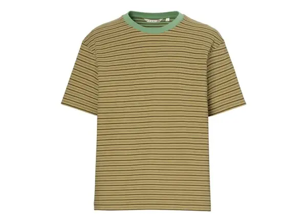 Uniqlo X Marni Border Crewneck Sweat-shirt T-shirt