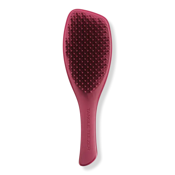 TANGLE TEEZER The Complete Carebrush For Straight To Wavy Hair - Glossed Raspberry