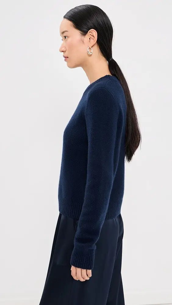 Sablyn Noa Shrunken Cashmere Crew Sweater