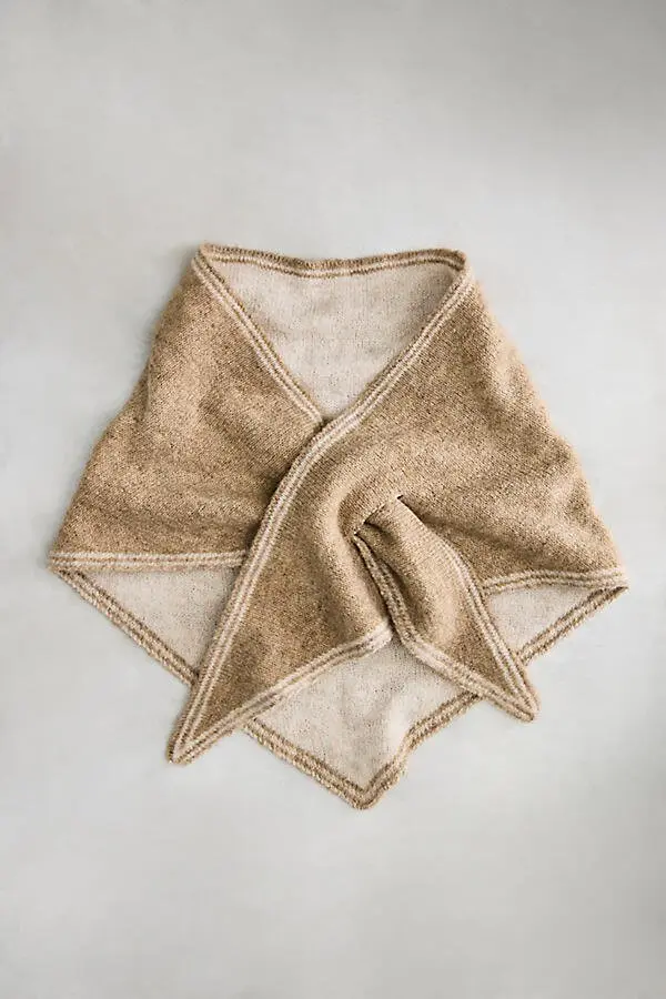 TERRAIN Solid Pull-through Knit Scarf