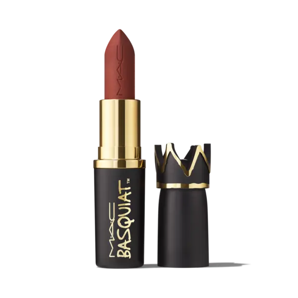 MAC COSMETICS M·a·cximal Silky Matte Basquiat Lipstick - Bowery Brown
