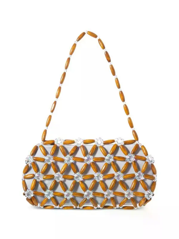 0711 TBILISI Tebea Beaded Satchel Bag