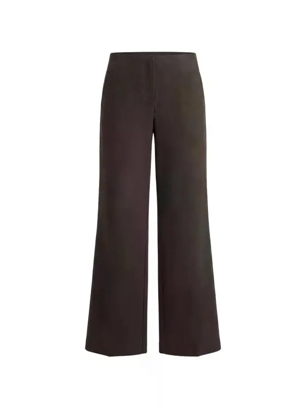 REFORMATION Vida Low-rise Trousers - Brown