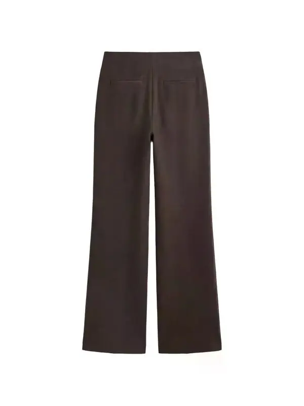 REFORMATION Vida Low-rise Trousers - Brown