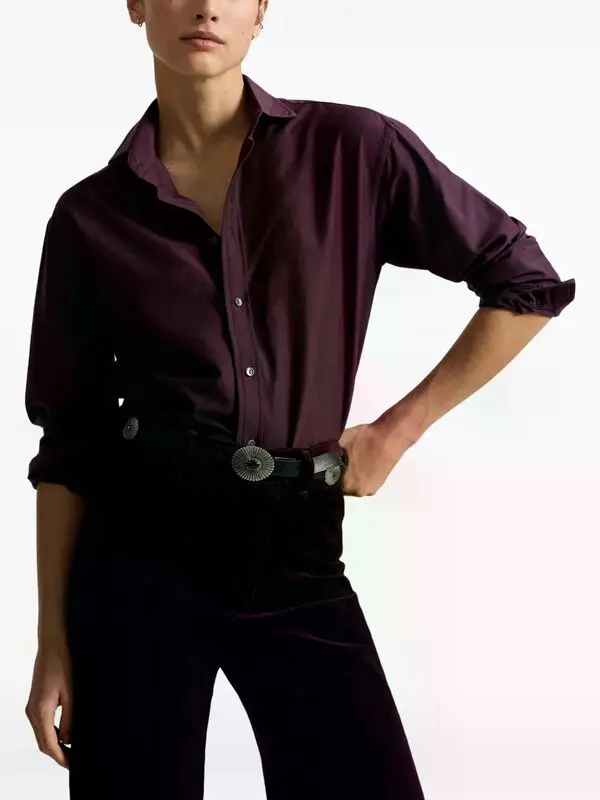 Polo Ralph Lauren Relaxed-fit Cotton-silk Shirt
