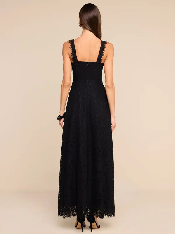 L'Agence Sutton Lace Maxi Dress