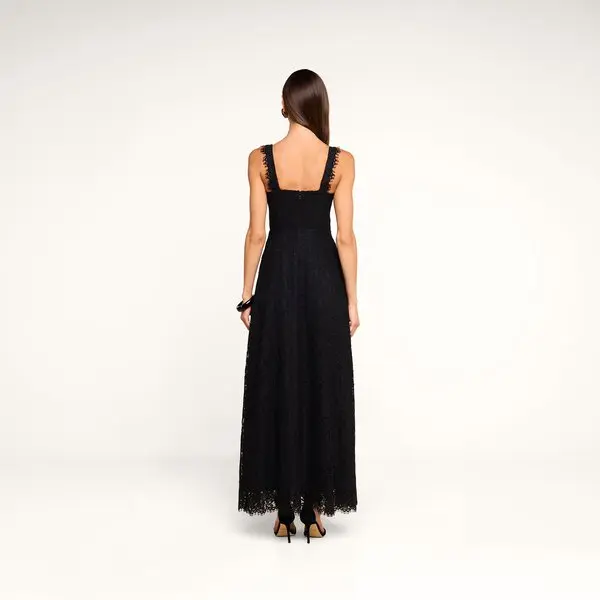 L'Agence Sutton Lace Maxi Dress