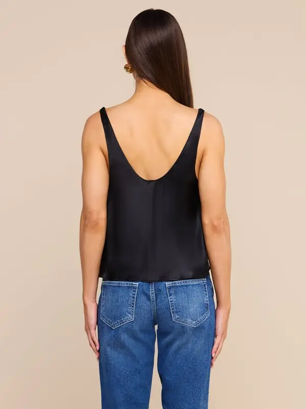 L'Agence Evadne Silk Lace Camisole