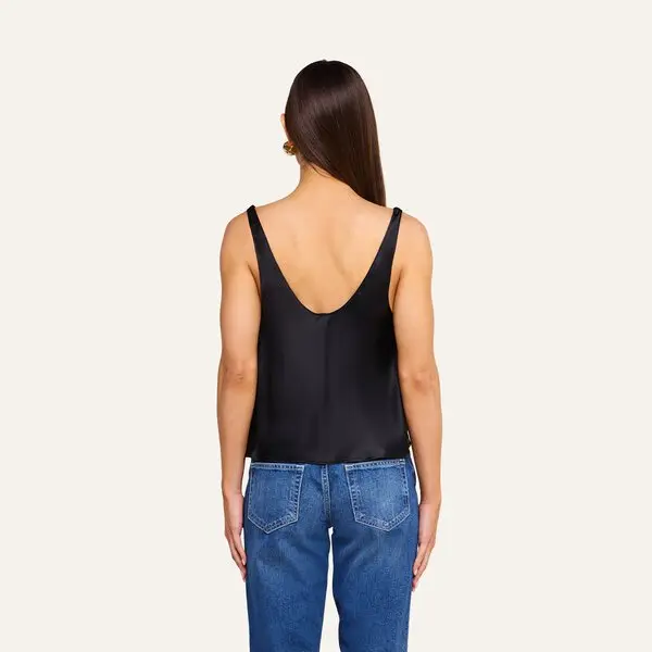 L'Agence Evadne Silk Lace Camisole