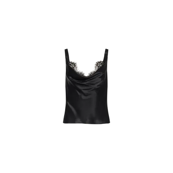 L'Agence Evadne Silk Lace Camisole