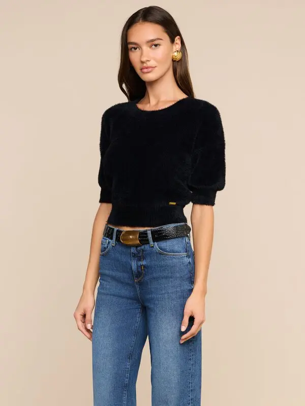 L'Agence Guinevere Cropped Pullover