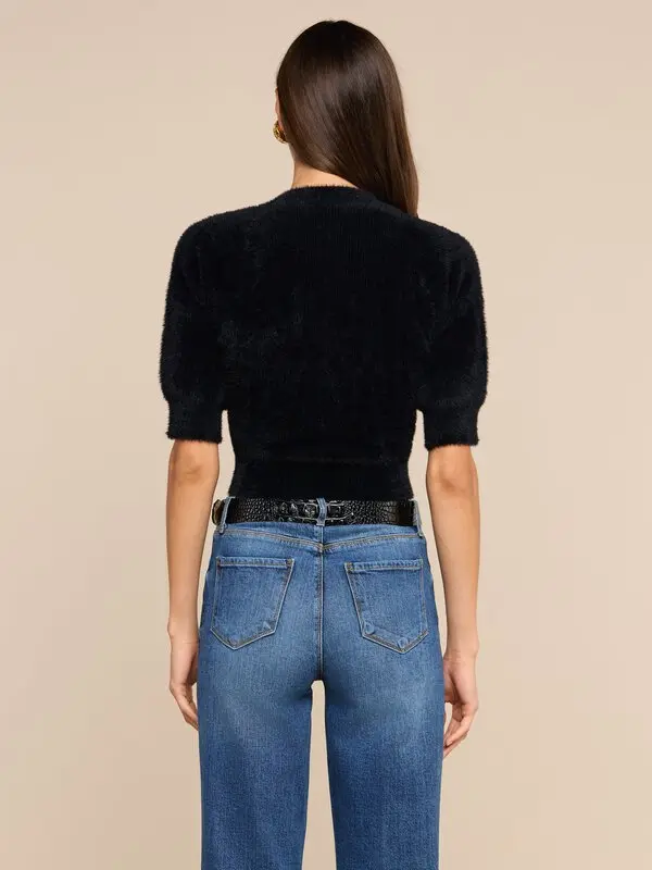 L'Agence Guinevere Cropped Pullover