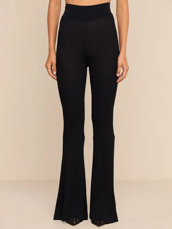 L'Agence Conan Knit Flare Pants