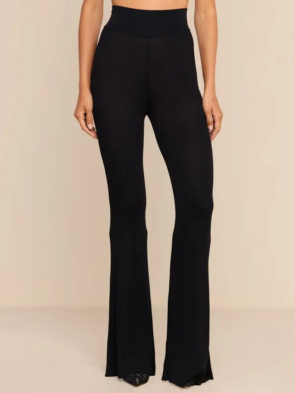L'Agence Conan Knit Flare Pants