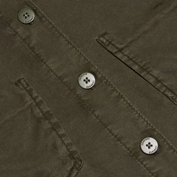 L'Agence Isla Featherweight Twill Shirt - Kalamata
