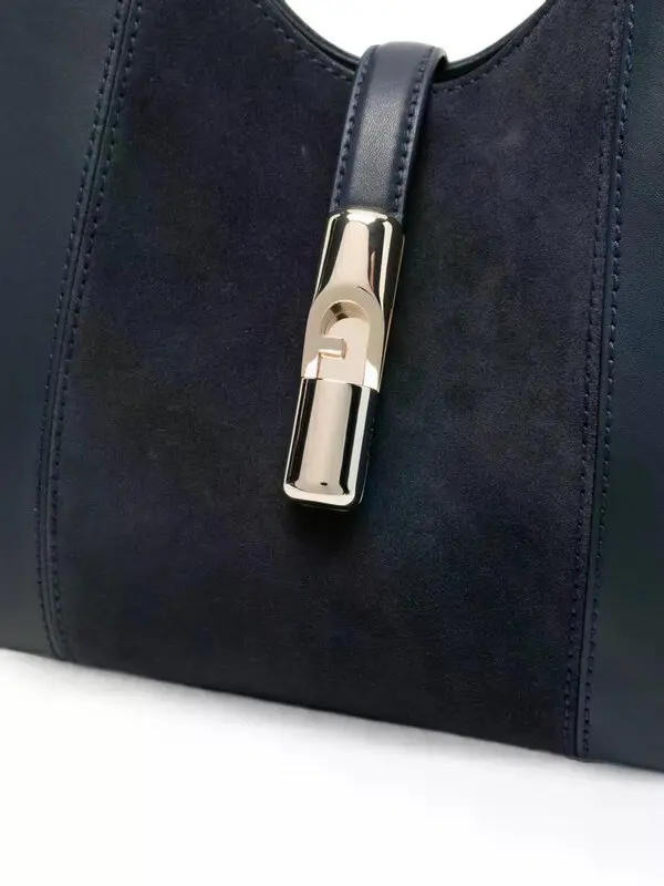 Furla Panelled Leather Shoulder Bag
