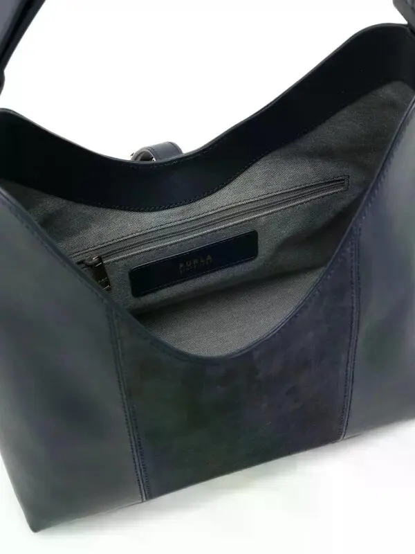 Furla Panelled Leather Shoulder Bag