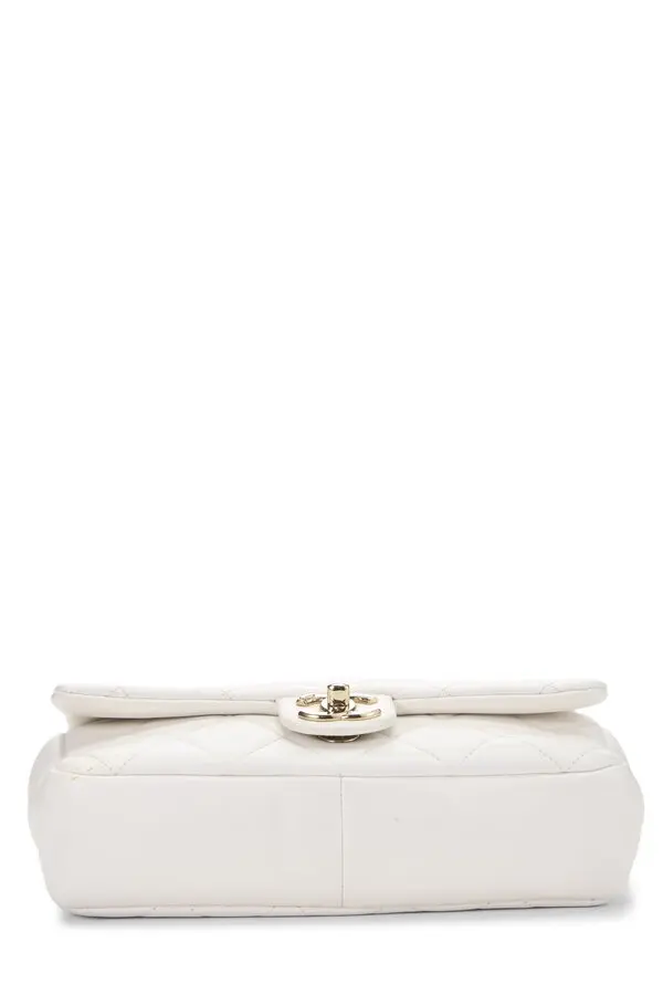 Chanel Quilted Lambskin Elegant 'cc' Flap Bag Small