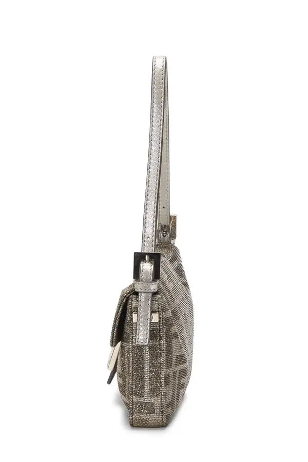 Fendi Metallic Lurex Baguette