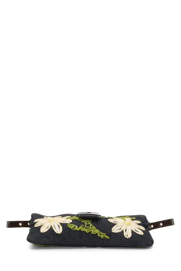 Fendi Embroidered Shoulder Bag