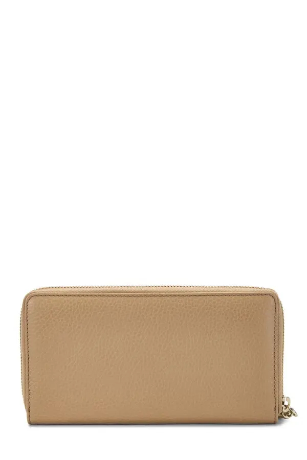 Gucci Soho Zip Around Wallet - Brown
