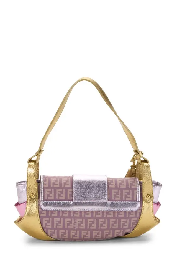 Fendi Zucca Compilation Shoulder Bag