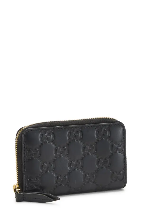 Gucci Ssima Zip-around Card Case