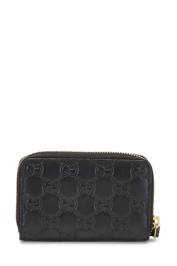 Gucci Ssima Zip-around Card Case